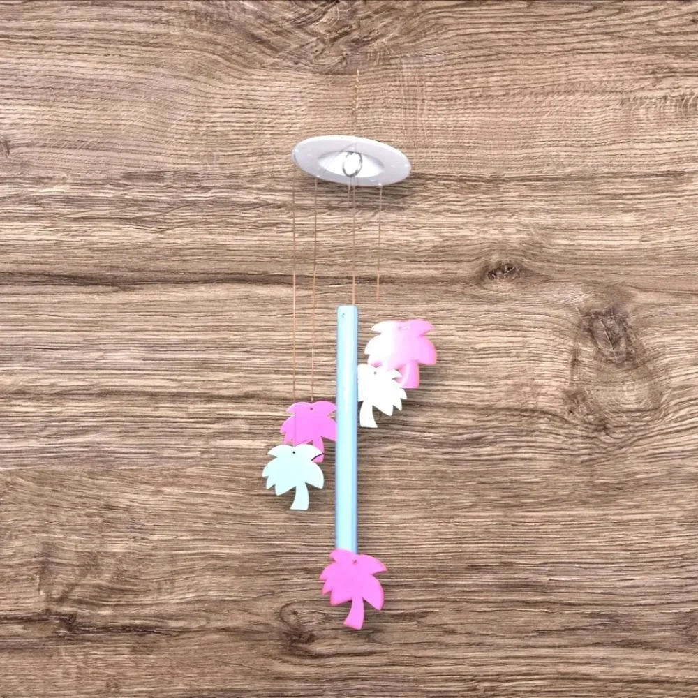 Accents | Pink And White Palm Leaf Wind Chime | Poshmark